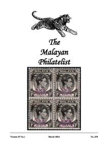 Malaya Study Group : The Malayan Philatelist Issues